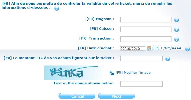 Le ticket de caisse chez Décathlon » Web Centric